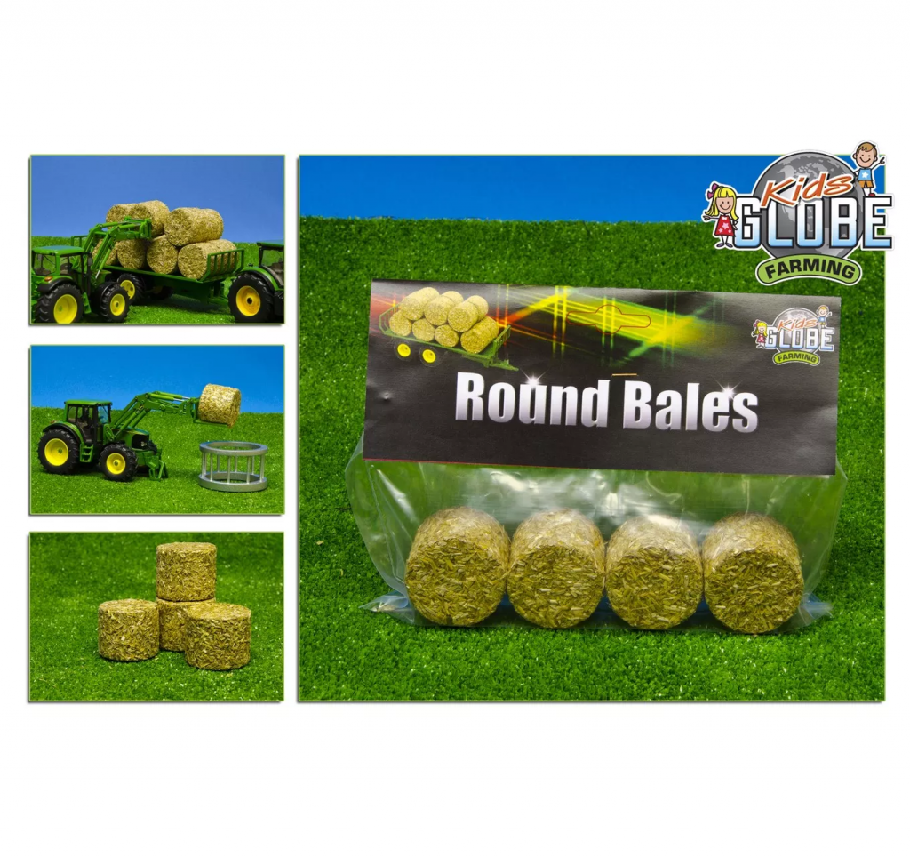 Round Bales (4 Pack) - Farm Toys and More