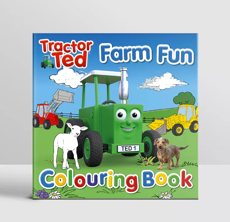 Tractor Ted Farm Fun Colouring Book - Farm Toys and More